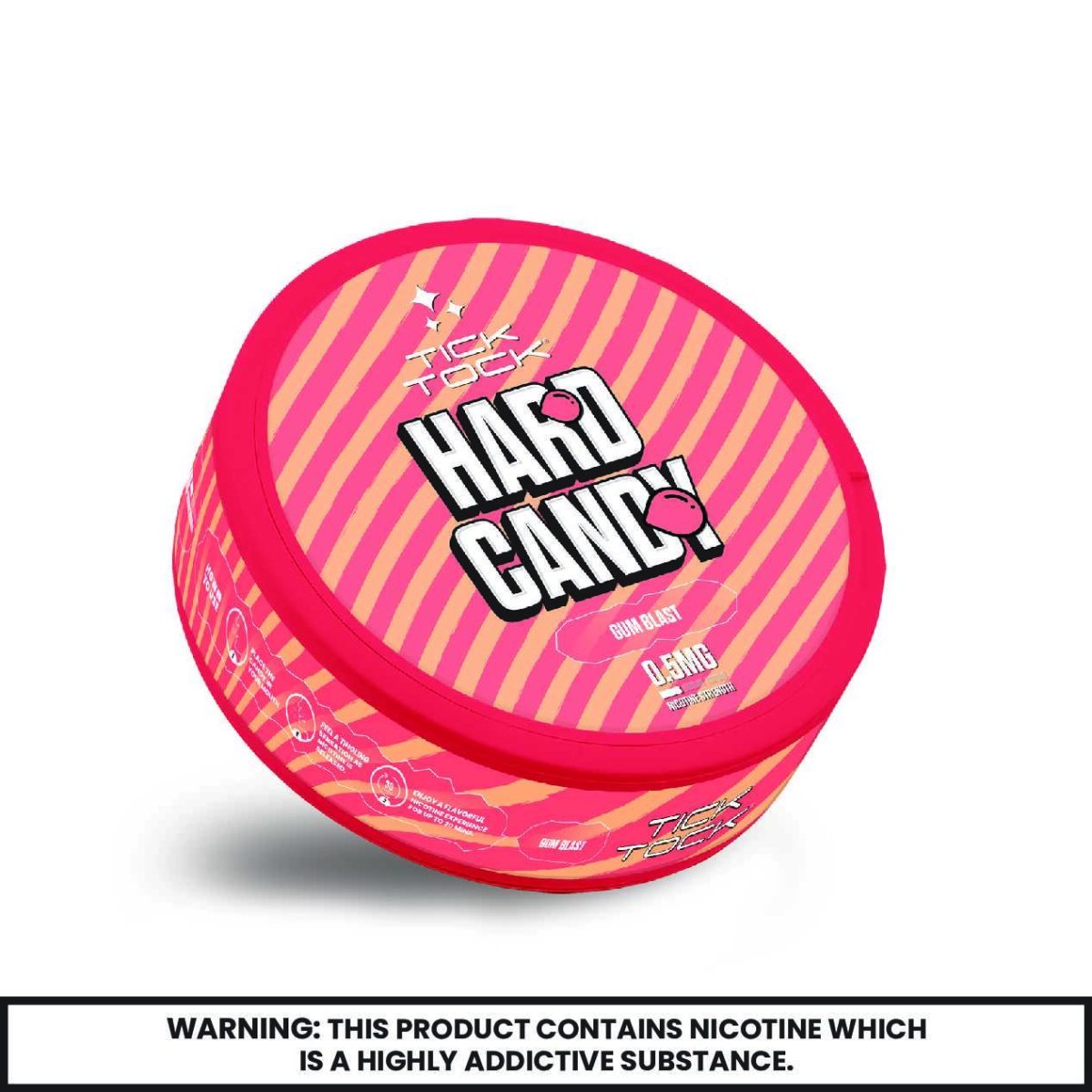 Tick Tock Nicotine Hard Candy - Pack of 5 – Rockafella Distro