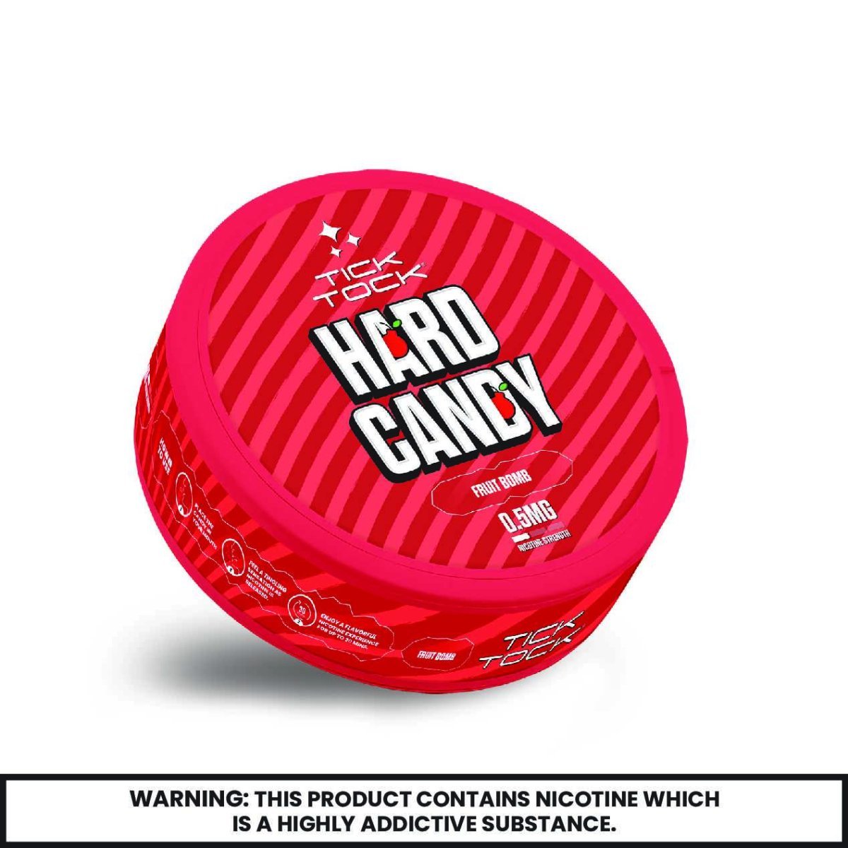 Tick Tock Nicotine Hard Candy - Pack of 5 – Rockafella Distro